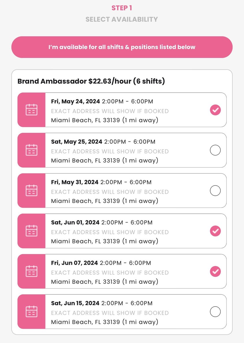 How do I apply to a Recruit job on PopBookings?